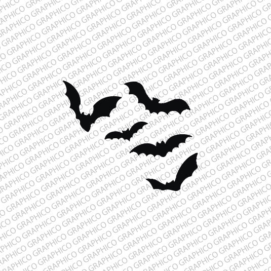 Small Bats Decal | Glossy & Matte Vinyl – GRAPHICO